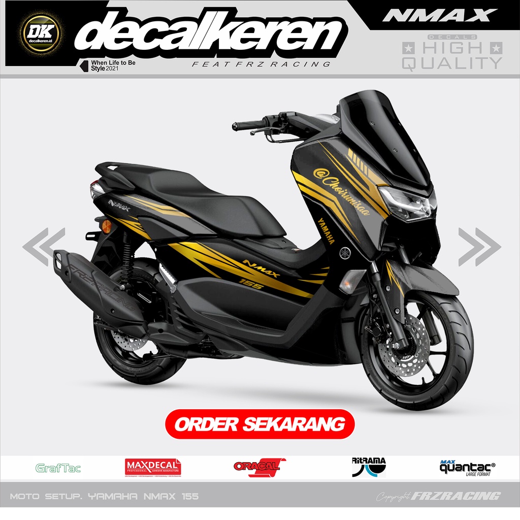 Jual STIKER DECAL FULL NMAX - STIKER NMAX 155 new FULL BODY bisa COD ...