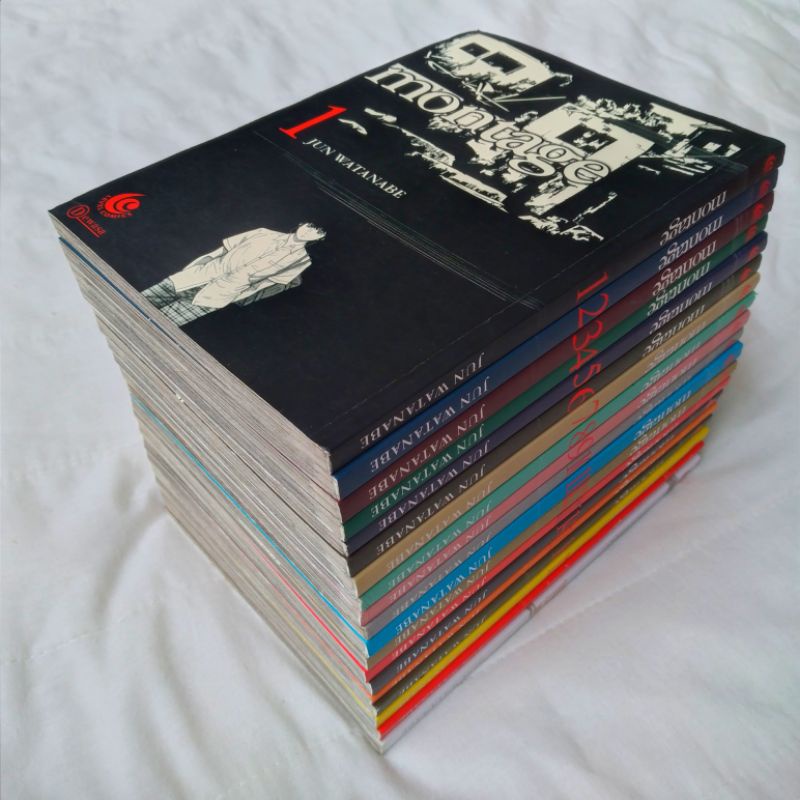 Jual Komik manga Montage Set Volume 1-19 TAMAT Jun Watanabe Level ...