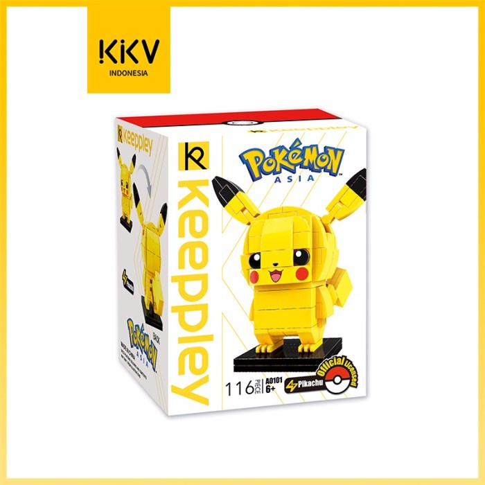 Jual Brick Kkv Keepley Pokemon Blocks / Mainan Bricks Balok Susun 3D ...