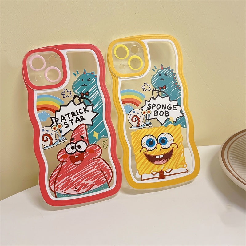 Jual PATRICK STAR AND SPONGEBOB SILIKON CASE | Shopee Indonesia
