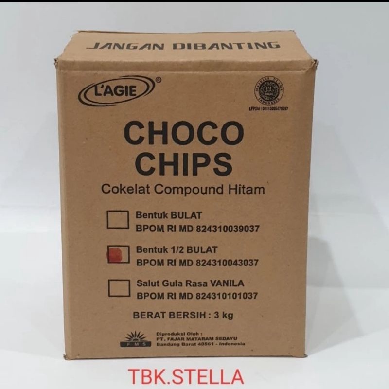 Jual CHOCO CIPS LAGIE 250 GR | Shopee Indonesia