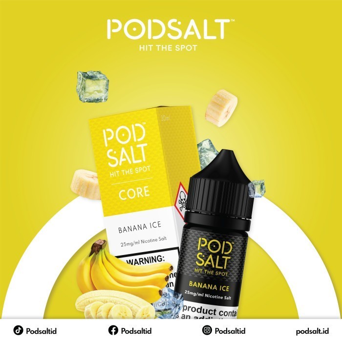 Jual LIQUID CORE PODSALT SALTNIC 30ML LIQUID SALTNIC PODSALT 25MG 30ML ORI | Shopee Indonesia