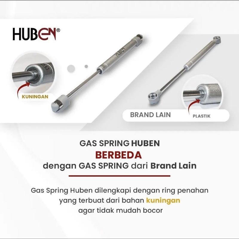 Jual Hidrolik Jok Motor Huben / Pegas Jok Motor + Baut Pemasangan Gas ...