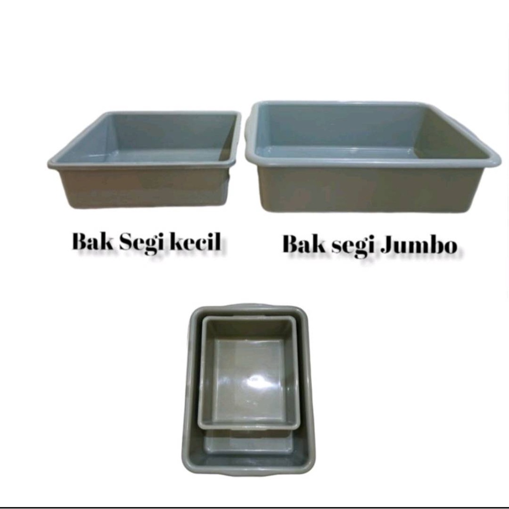 Jual Wadah Pasir hewan / Box Plastik / Bak Plastik / Bak Segi JUMBO ...