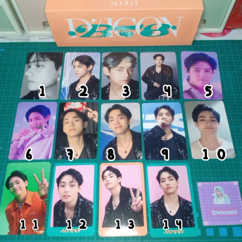 Jual [ TAEHYUNG / V ] SHARING BTS DICON 102 / BTS DICON MINI / RM JIN ...