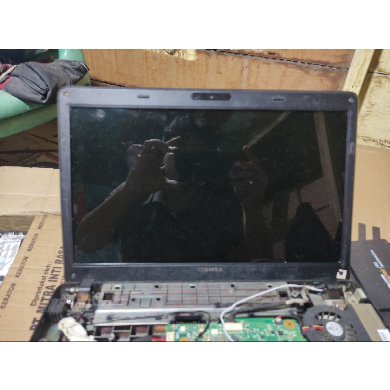 Jual lcd laptop Toshiba satellite c640 plush cassing lengkap bekas ...