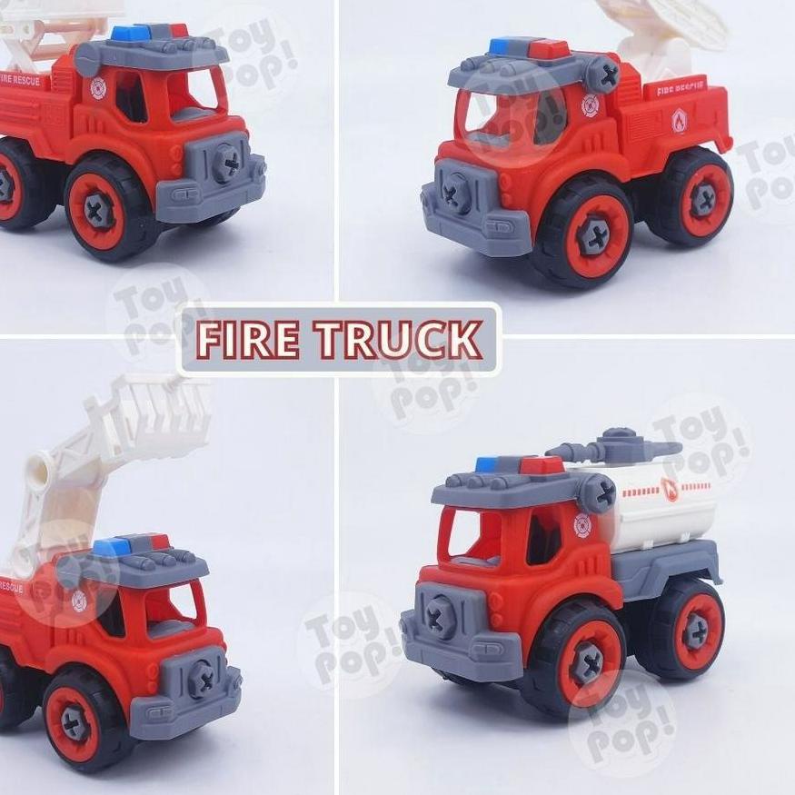 Jual Mainan DIY truk konstruksi pemadam kebakaran truk pertanian dan ... Jual Mainan DIY truk konstruksi pemadam kebakaran truk pertanian dan ...