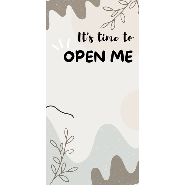 Jual 001 stiker segel box open me / STICKER SEGEL KOTAK SEAL BOX custom ...