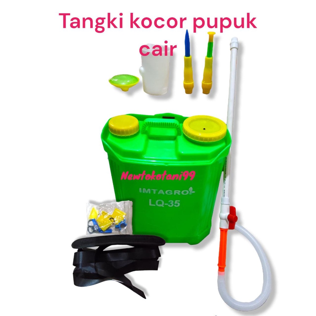Jual Alat kocor pupuk cair IMTAGRO SATAGRO LQ35 tangki kocor memudahkan ...