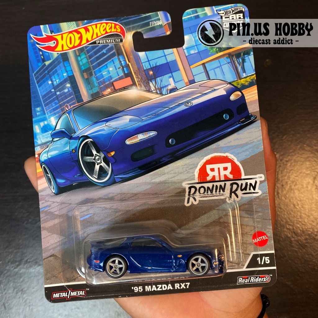 Jual HOT WHEELS 95 MAZDA RX-7 RONIN RUN SERIES ORIGINAL HOTWHEELS by ...