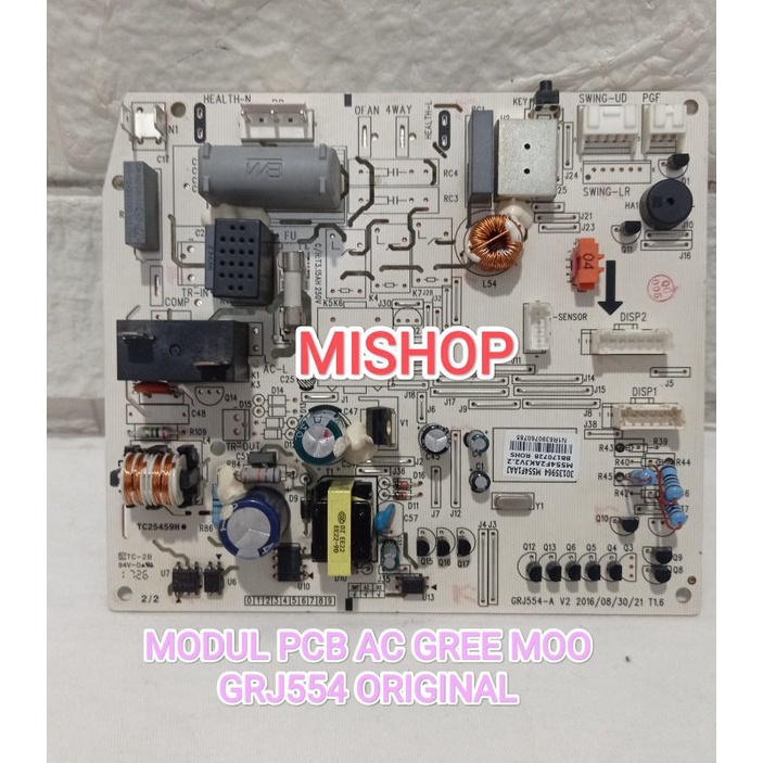 Jual MODUL PCB AC GREE FROZEN 05-09MOO GRJ554 ORIGINAL | Shopee Indonesia