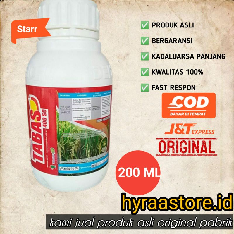 Jual Herbisida Tabas 400SC - 200ml | Shopee Indonesia