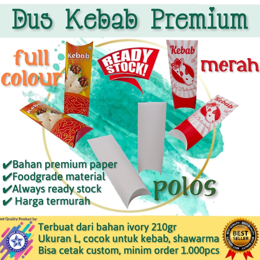 Jual DUS KEBAB UKURAN L @1pcs | Shopee Indonesia
