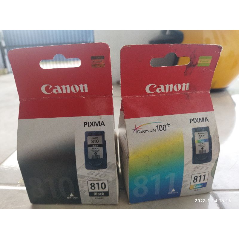 Jual catridge canon 810 & 811 mati tahun | Shopee Indonesia
