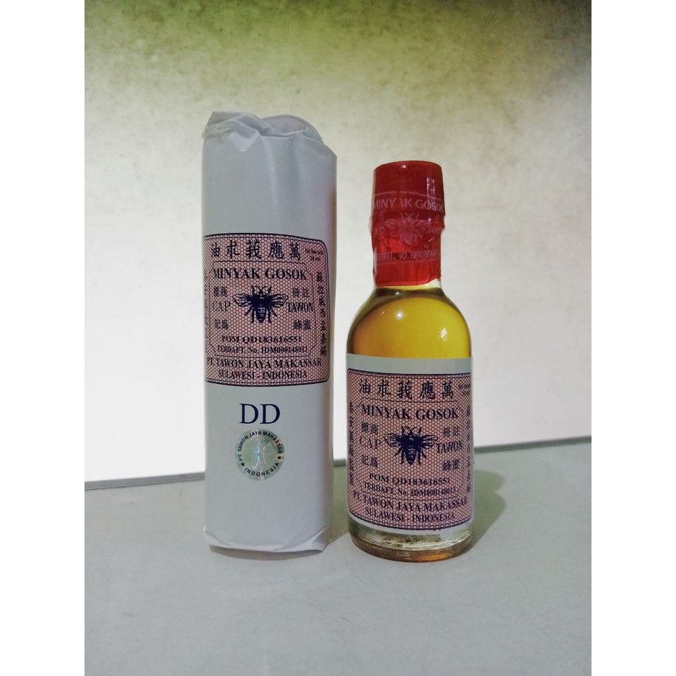 Jual Minyak Gosok Cap Tawon DD Original 30 ml | Shopee Indonesia