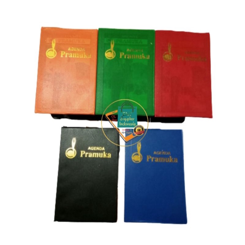 Jual 1 buah buku agenda Pramuka tebal cover sampul warna per pcs - enc ...
