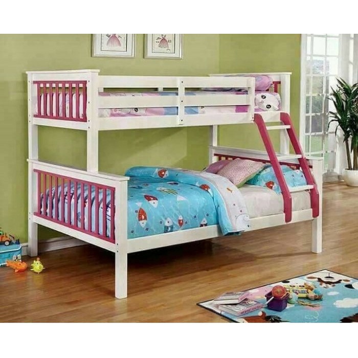 Jual Tempat Tidur Tingkat Sederhana Warna Cat Duko Kombinasi | Shopee ...