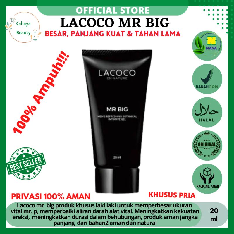 Jual READY STOCK LACOCO MR BIG ORIGINAL EXP 6 2024 ORIGINAL NASA | Shopee Indonesia
