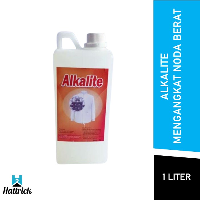 Jual Alkalite Laundry Alkali Penghilang Noda Membandel Berat 1 Liter | Shopee Indonesia