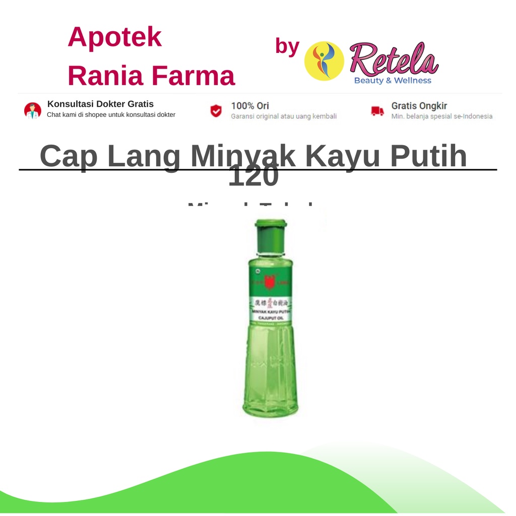 Jual MKP CAP LANG 120ML (N) | Shopee Indonesia