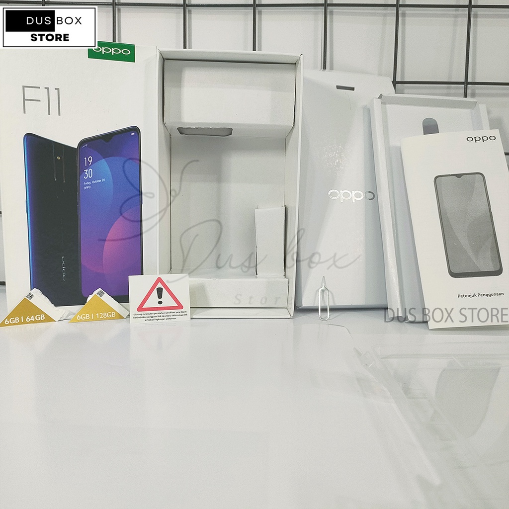 Jual DUS BOX OPPO F11 -FREE STICKER DAN FULLSET- BOX OPPO | Shopee ...