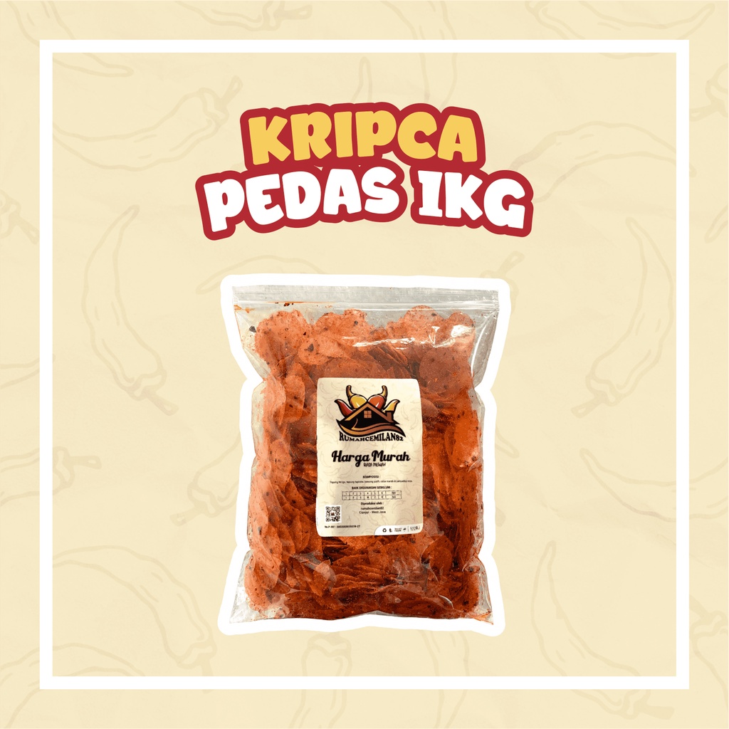 Jual KRIPCA PEDAS daun jeruk 1 kg | Shopee Indonesia