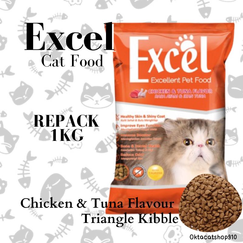 Jual Excel Rasa Tuna Chicken/Repack 1 Kg | Shopee Indonesia