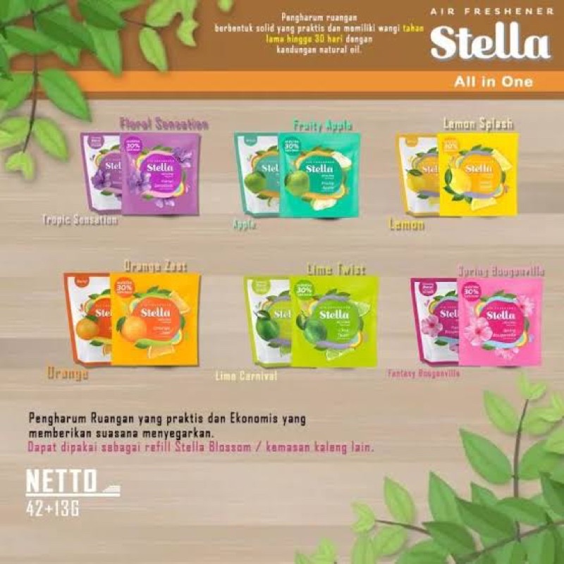 Jual Stella All in One 42 gr + 13gr (Kemasan Baru isi 55gr - Extra isi ...