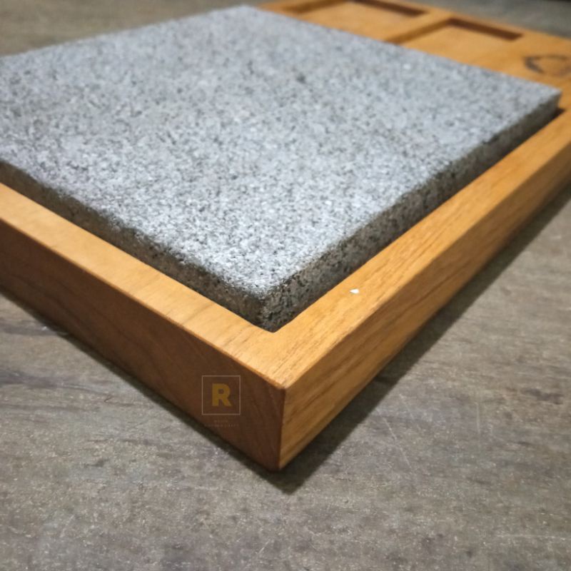 Jual Stone Plate / Steak Plate / Batu Panggang Lava Stone Hot Plate ...