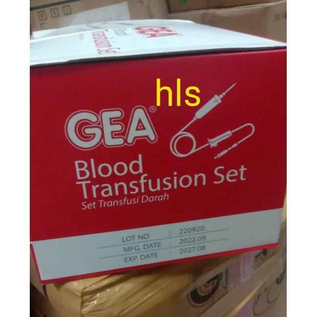 Jual blood transfusion set Gea 50 pcs | Shopee Indonesia