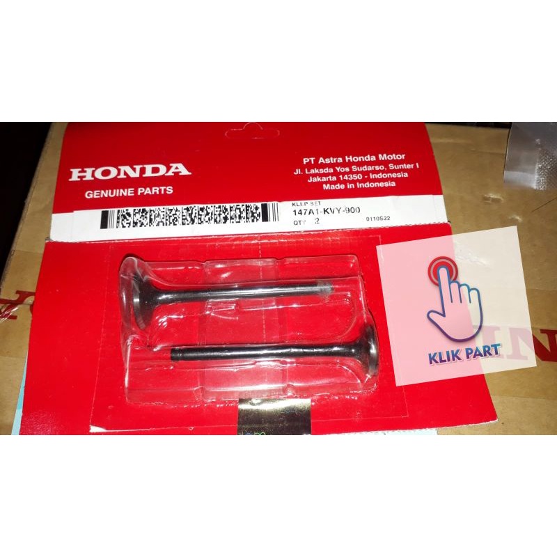 Jual 147A1-KVY-900 KLEP SET BEAT KARBU | Shopee Indonesia