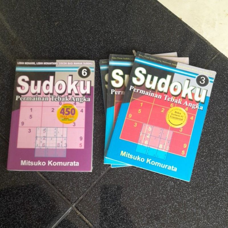 Jual buku sudoku( permainan tebak angka buku terlaris fenomenal ... Jual buku sudoku( permainan tebak angka buku terlaris fenomenal ...