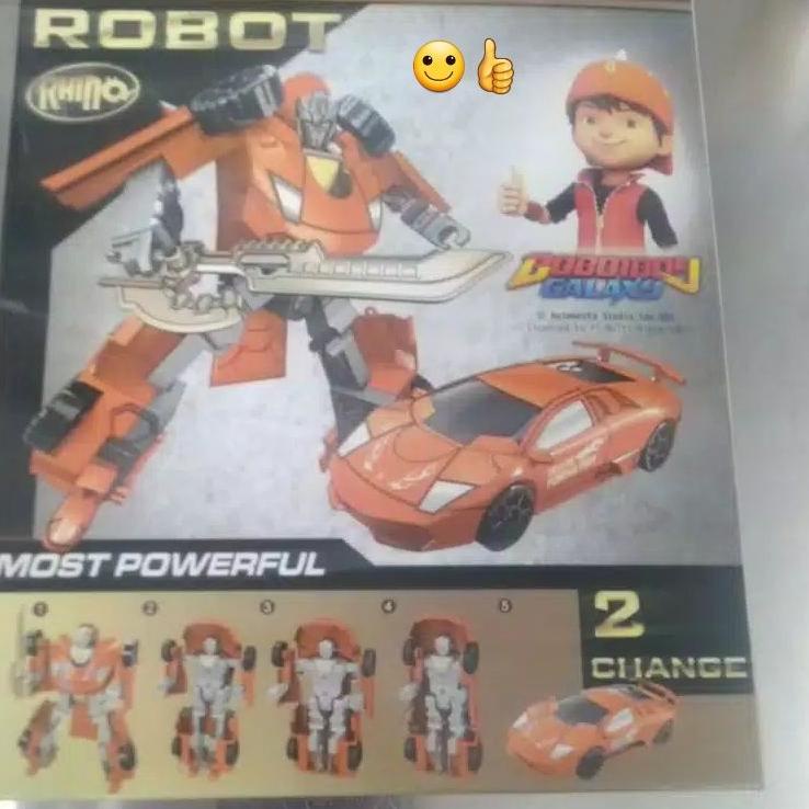 Jual mE Boboiboy Robot Warna Orange / Boboiboy Galaxy Robot lR Murah ...