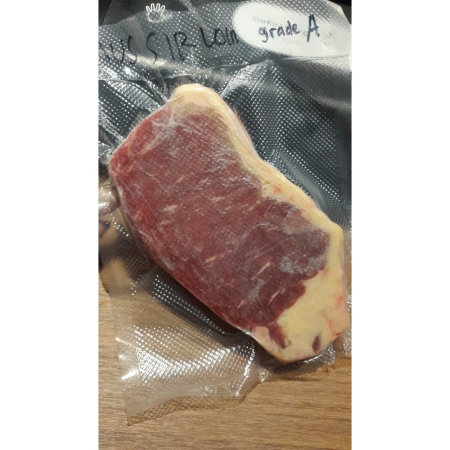 Jual AUS Sirloin beef Grade A 200gr Steak Sirloin Daging Panggang ...