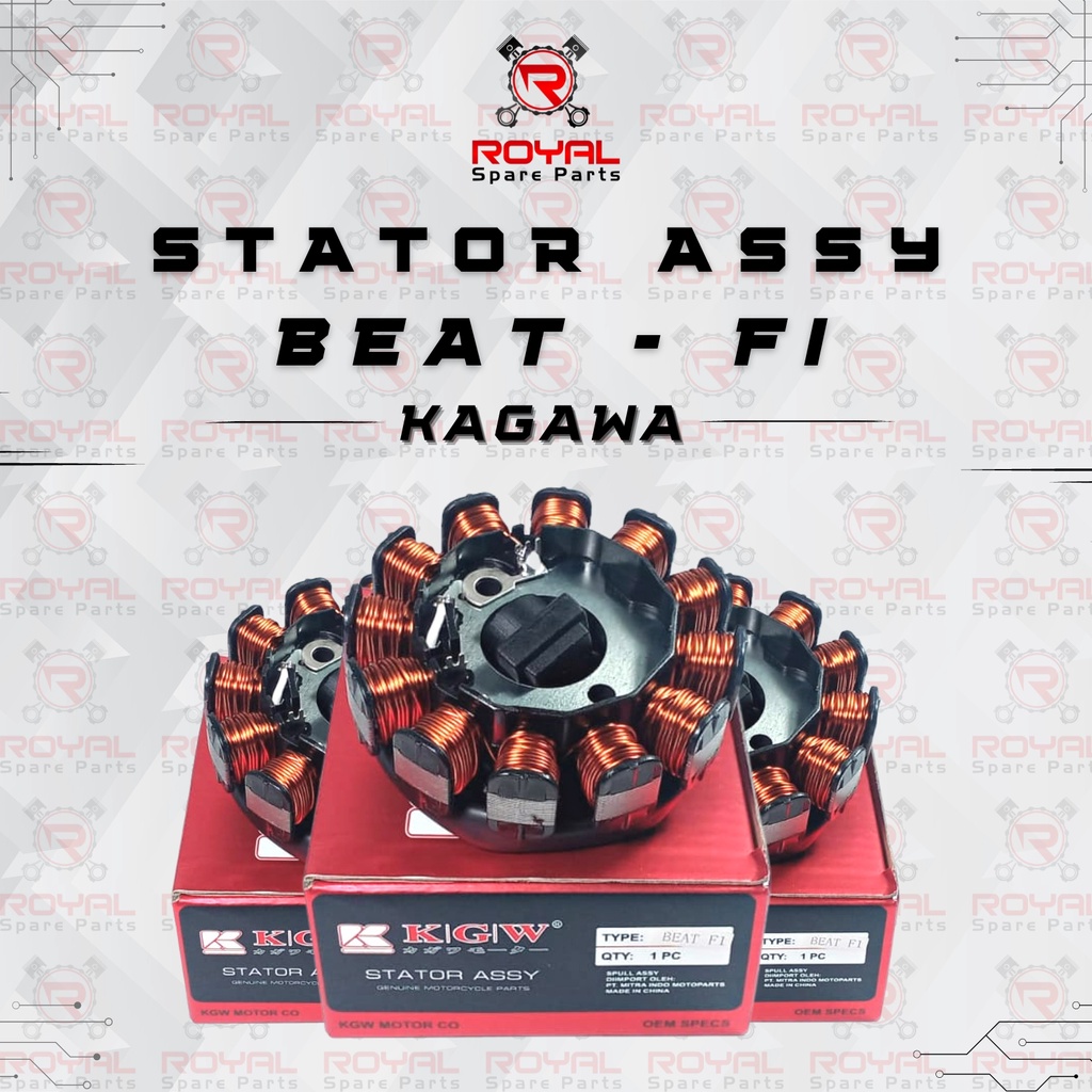 Jual SPULL ASSY STATOR ASSY BEAT FI HONDA ORIGINAL KAGAWA | Shopee Indonesia