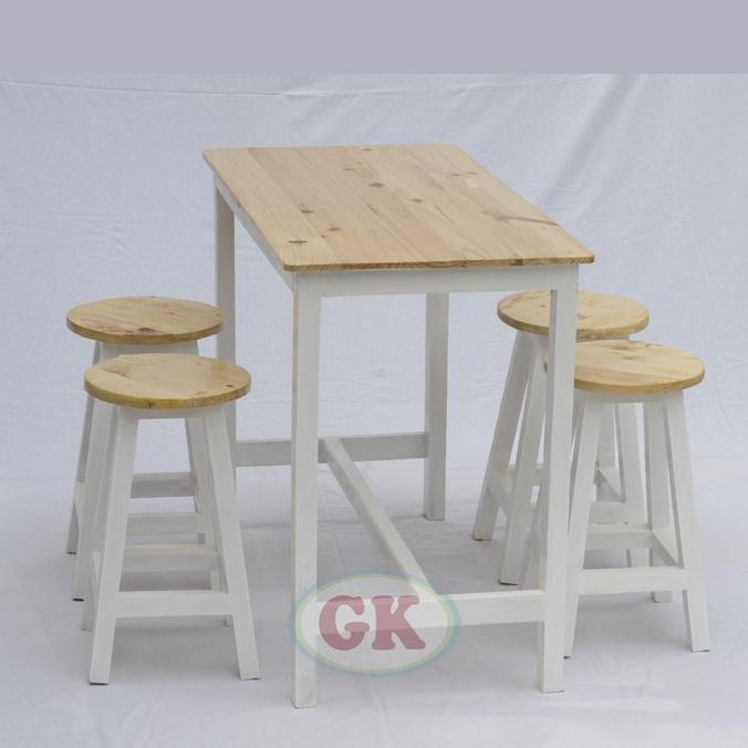 Jual Meja Cafe Set/ Meja Baso/ Meja Resto /Meja Bakso/ Meja Warung Makan Storqaila | Shopee ...