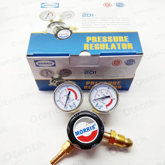 Jual MORRIS REGULATOR ACETYLENE 201-1.4M-AC - PRESSURE REGULATOR ...
