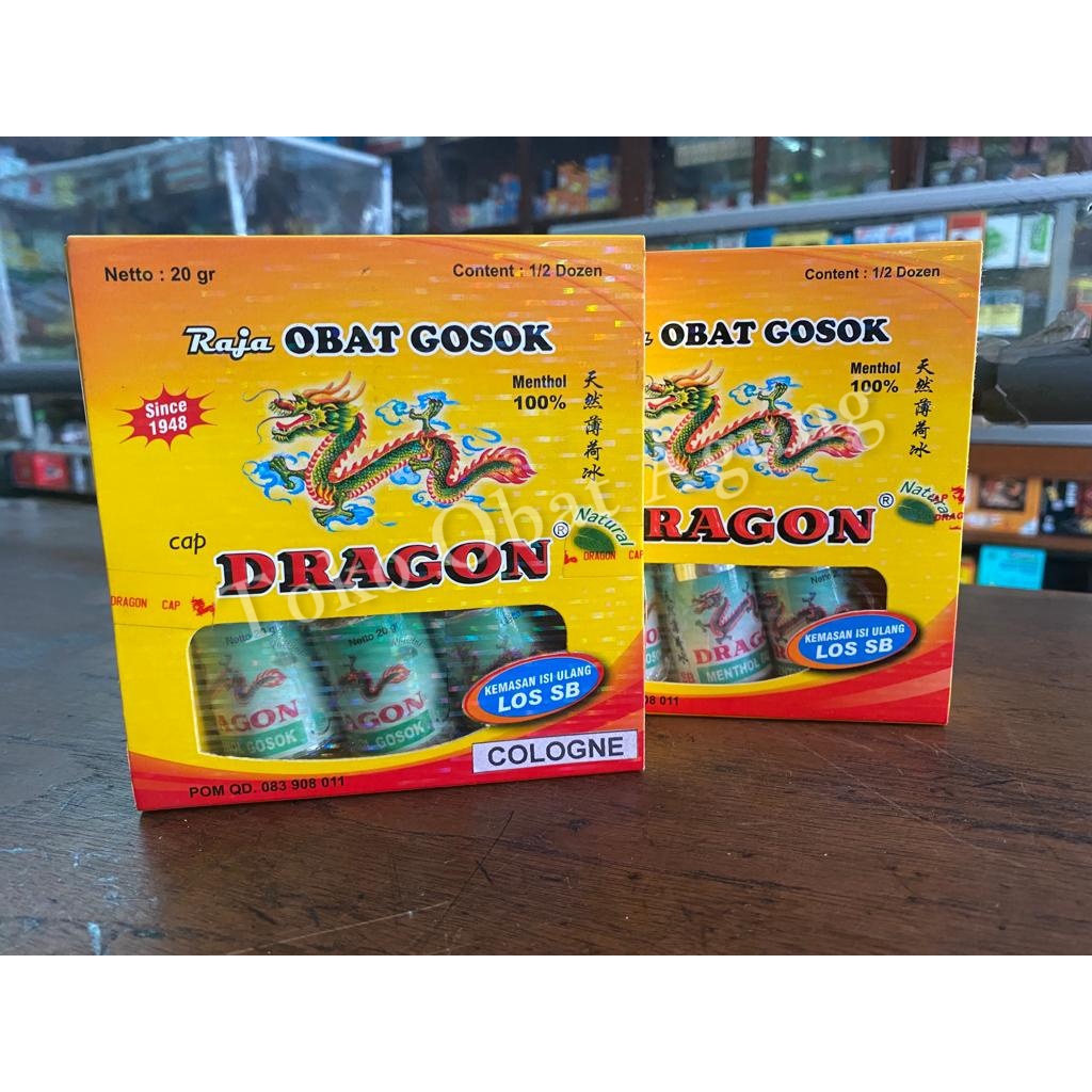 Jual Obat Gosok Menthol Cap Dragon (Refill) Los SB (20 gr) | Shopee ...