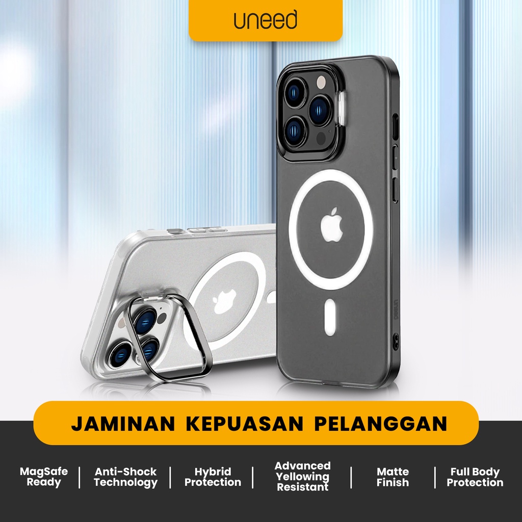 Jual Uneed Kristal Hybrid Magsafe Case iPhone 12 13 14 Pro Max Plus ...