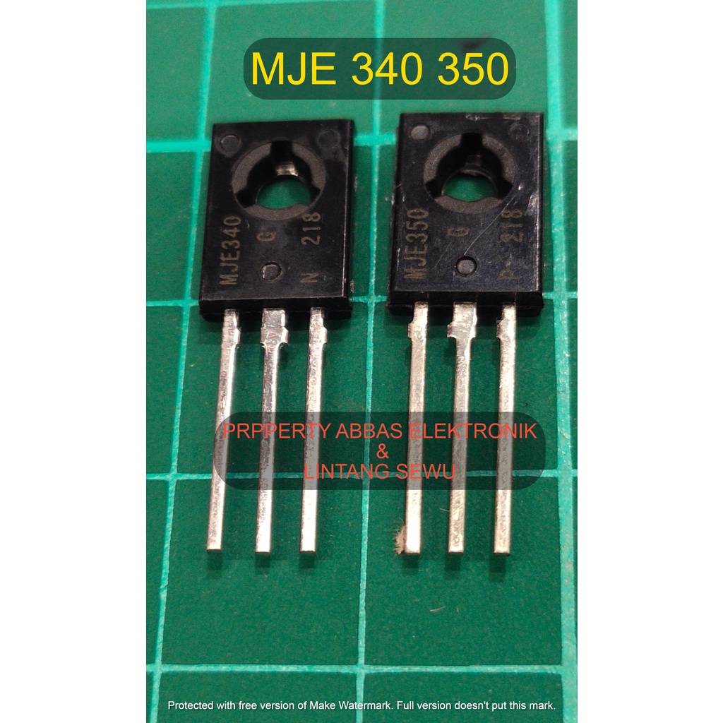 Jual TRANSISTOR MJE 340 MJE 350 ORI | Shopee Indonesia