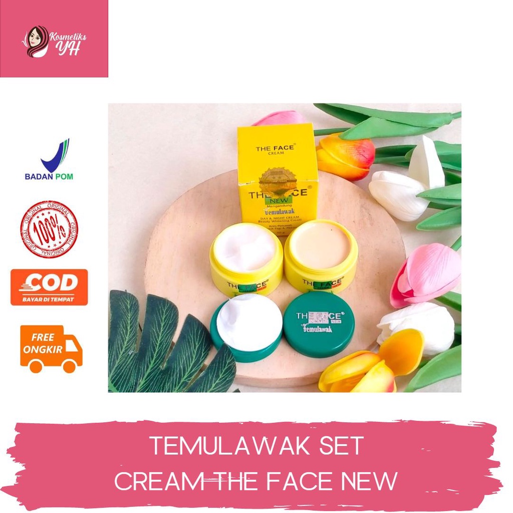 Jual TEMULAWAK THE FACE BPOM ATAU CREAM TEMULAWAK PELEMBAB WAJAH DAN ...