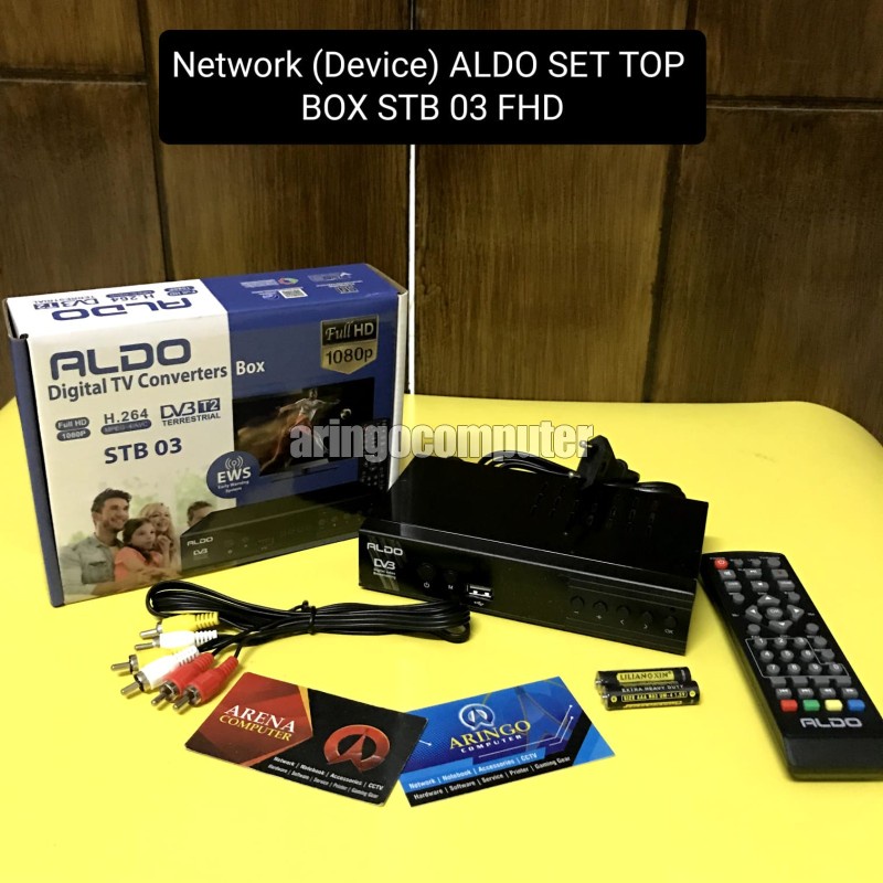 Jual Network (Device) ALDO SET TOP BOX STB 03 FHD | Shopee Indonesia