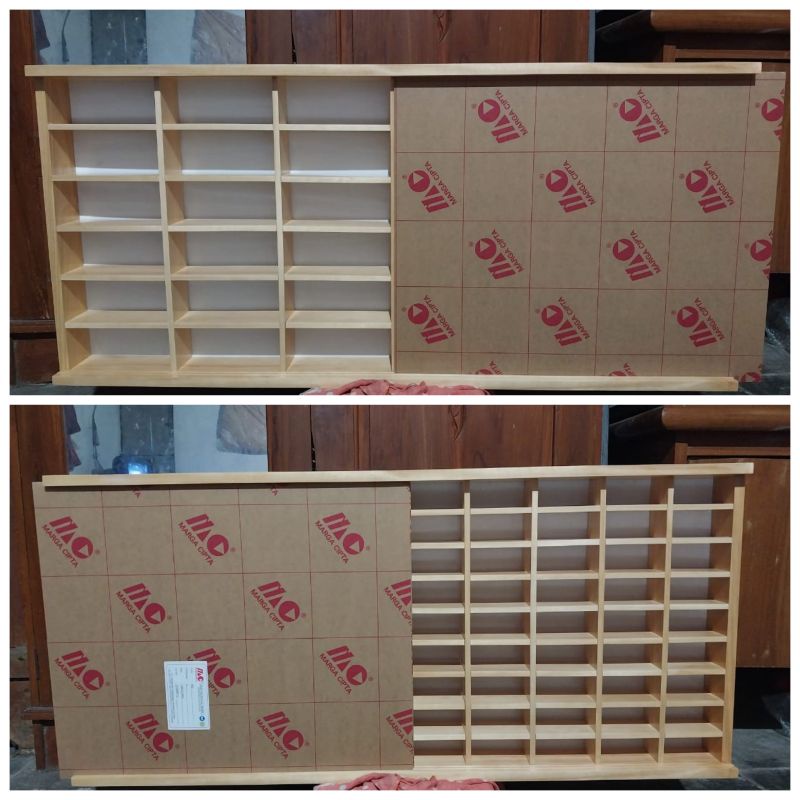 Jual custom rak display hotwheels+rak besar akrilik (P100 cm L45 cm ...