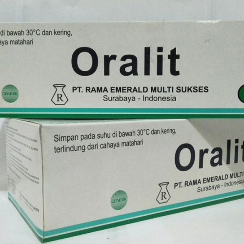 Jual oralit rama box isi 100 sachet / oralit box / oralit murah ...