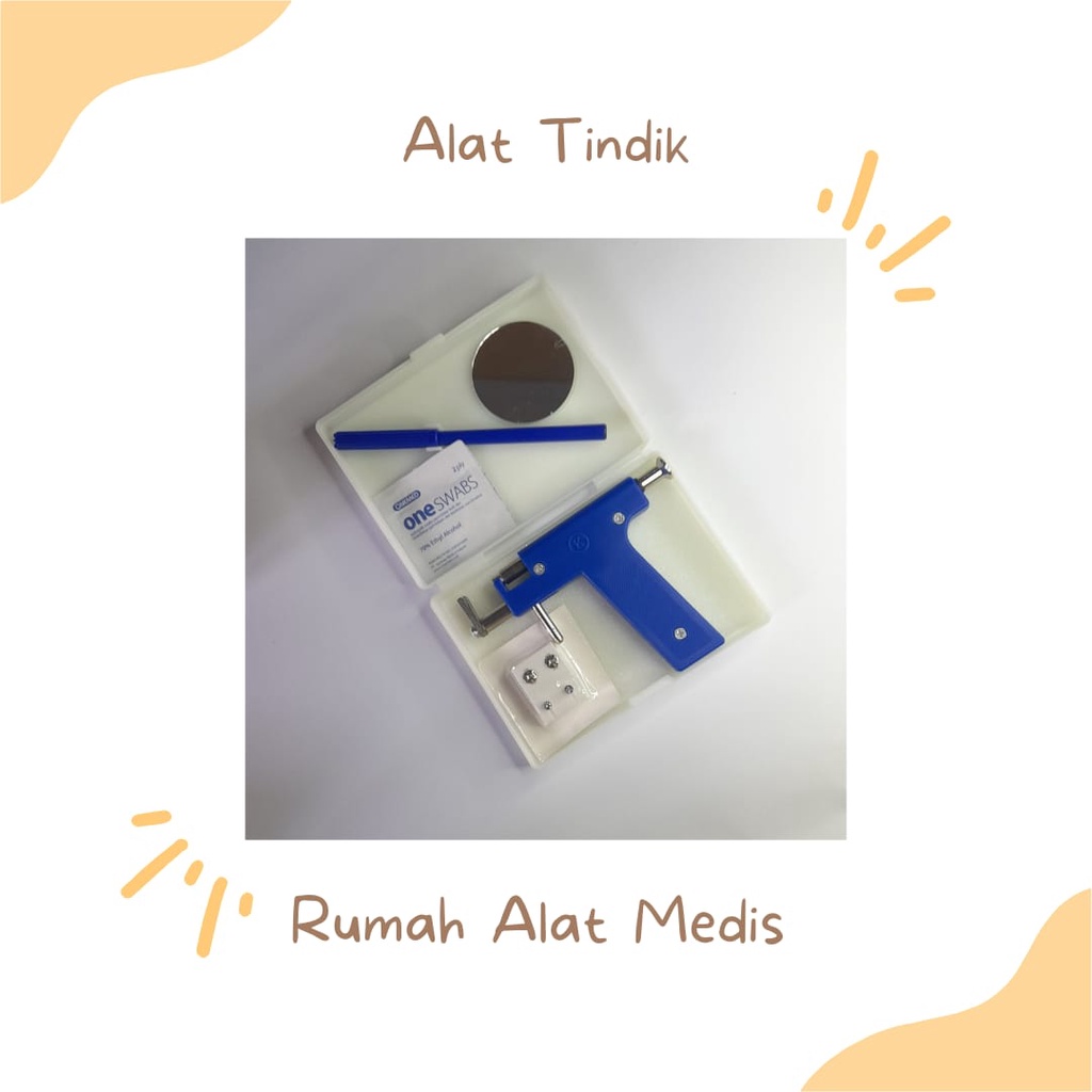 Jual Alat Tindik Telinga Bayi / Dewasa Alat Pasang Anting / Alat Tindik ...