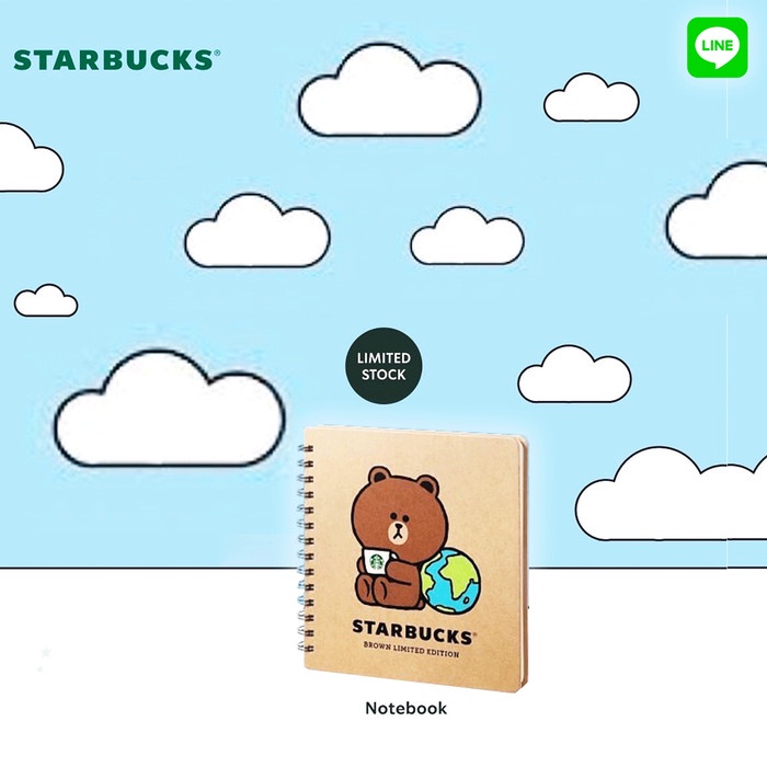 Jual Note Starbucks X Line Notebook - Special Edition | Shopee Indonesia