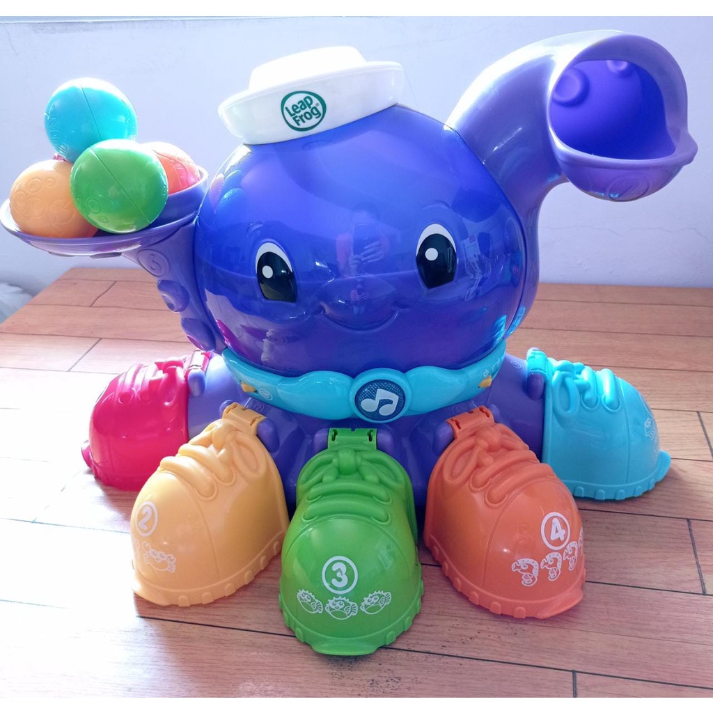 Jual Mainan anak LEAP FROG peek a shoe octopus | Shopee Indonesia