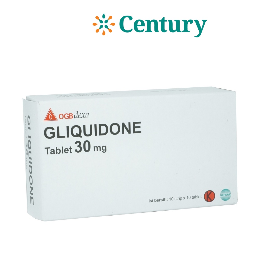 Jual GLIQUIDONE 30MG TAB 100'S 1 STRIP ISI 10 TAB / DIABETES / GULA ...