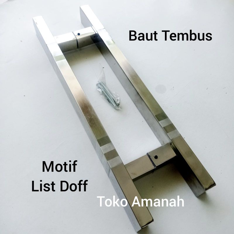 Jual Lebar 4cm Sus 304 [60cm -120cmTembus / Tanam Handle pintu kaca ...