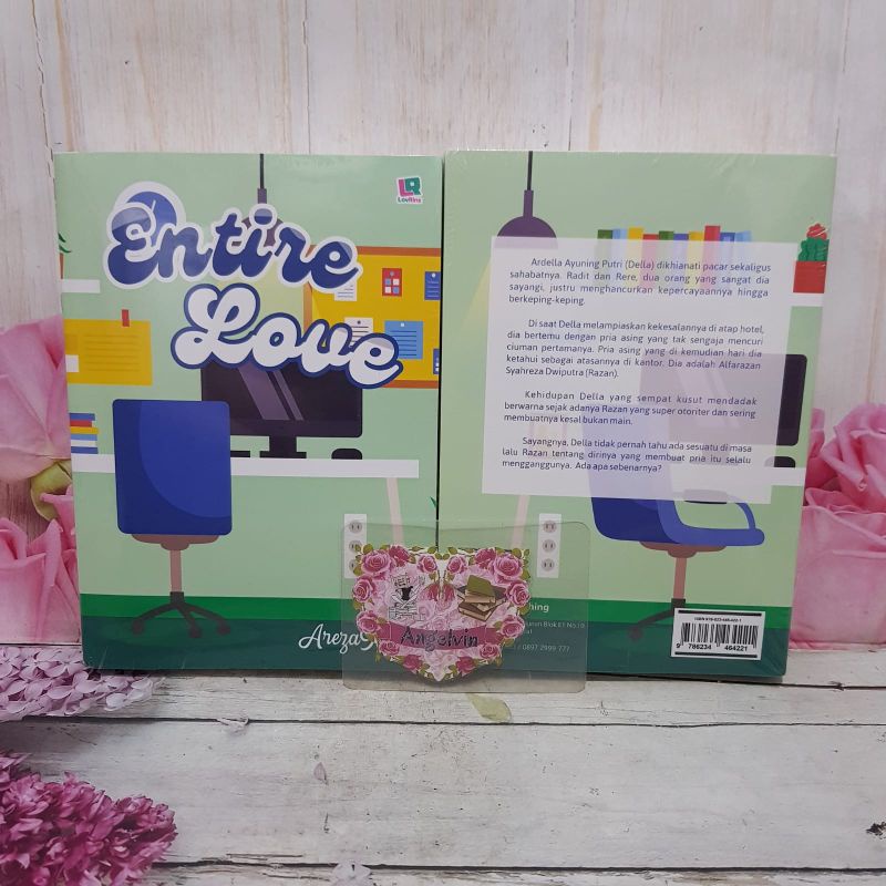 Jual Buku Novel Entire Love by Areza96 | Shopee Indonesia